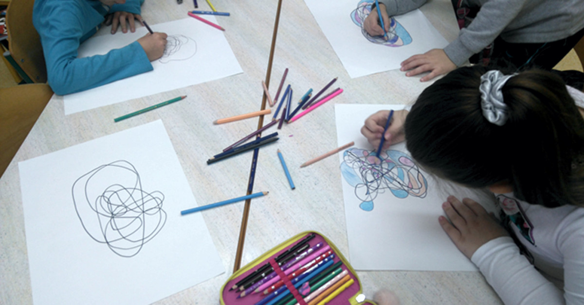 3 - dnevni TEČAJ FRAKTALNE RISBE za otroke | Svetloba.si